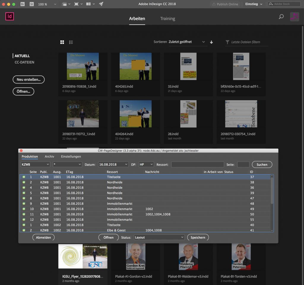 InDesign-Anbindung - ClassWizard | Software für Verlage